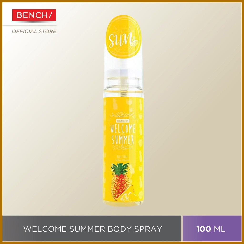 TCB7100C - BENCH/ Welcome Summer Body Spray 100ml | Shopee Philippines
