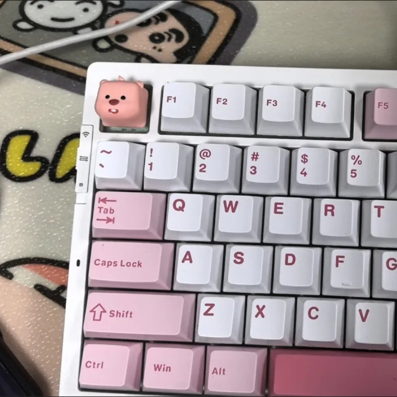 Loopy Keycap Cute Cartoon MX Switch 3D Mechanical Handmade Resin ...