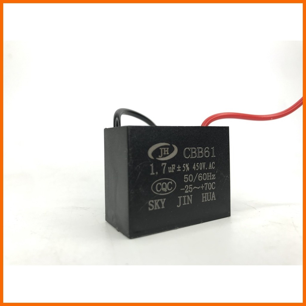 CEILING FAN MOTOR RUN CAPACITOR (400-450VAC, 50-60HZ CBB61), BEST FOR ...