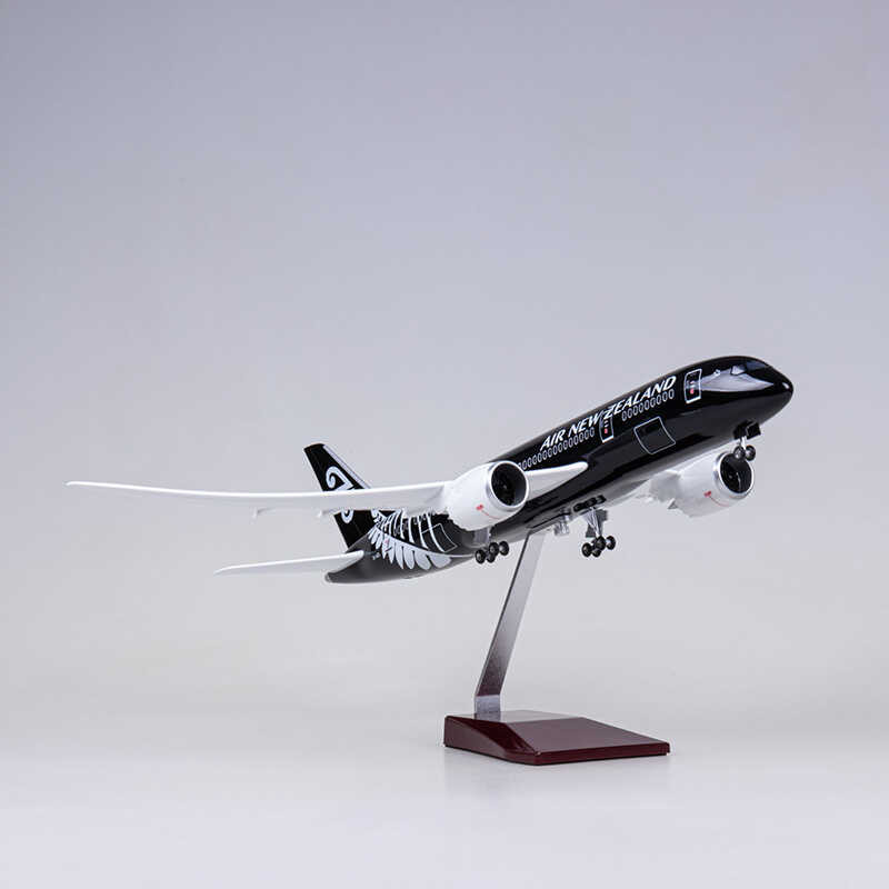 A6 1:85 Scale 47 Cm B 787 Aircraft New Zealand Aires Model W Light And ...