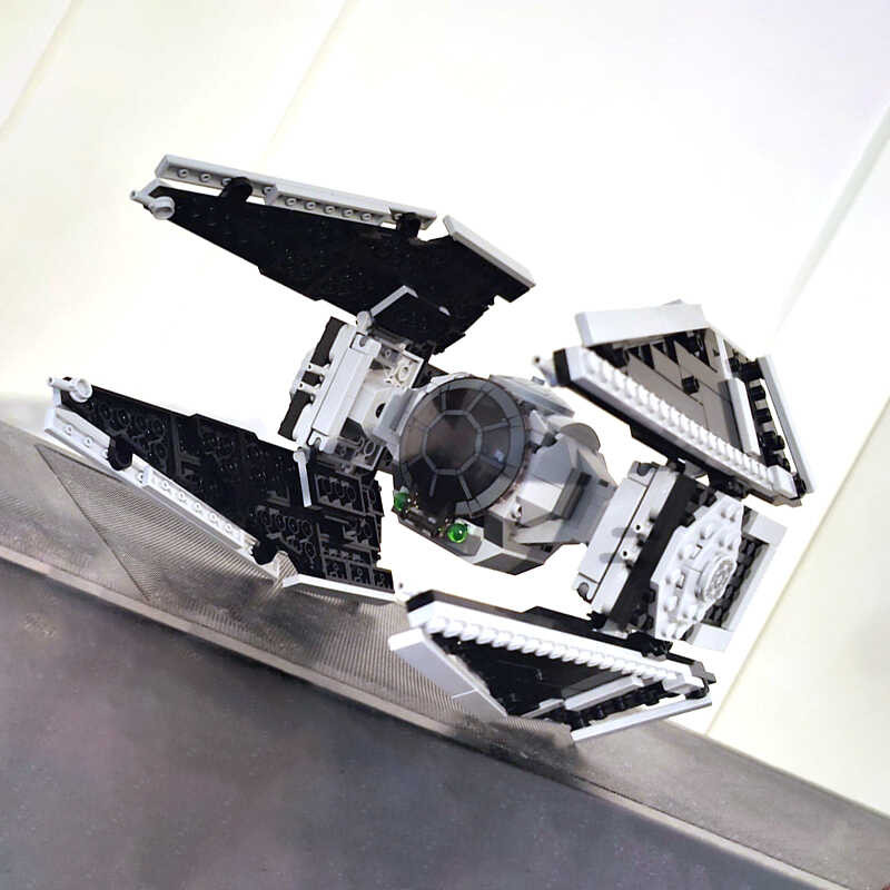 TIE 418Pcs Interceptors Defender MOC Building Blocks Imperial Fleet ...