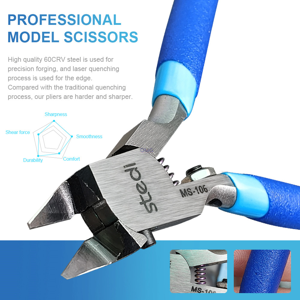Stedi Professioal Model Single Edge Pliers Cutter MS-106 Singe Blade ...