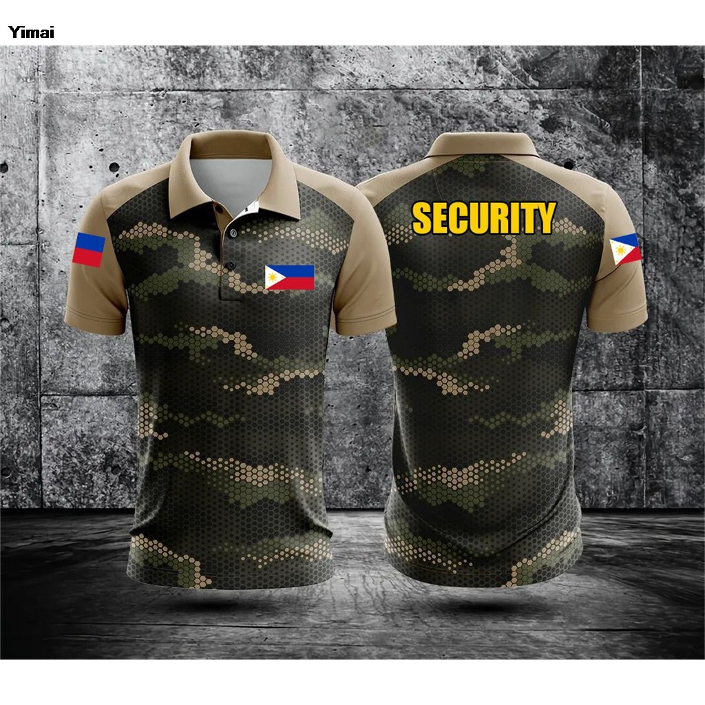 RC-2024 NEW JERSEY SECURITY FULL PRINTING POLO SHIRT (Customizable)Free ...