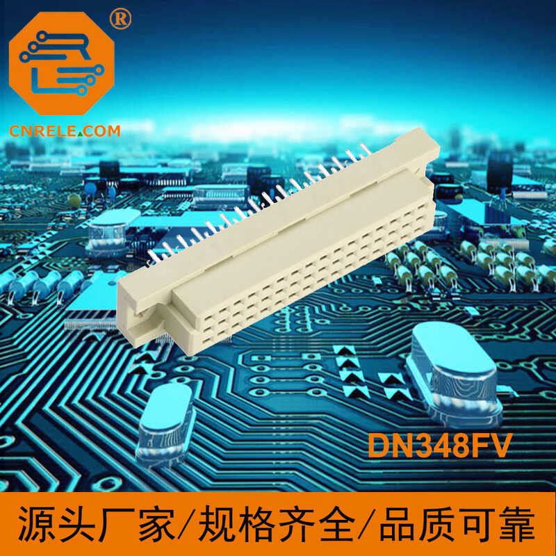 3-row 48 hole European socket connector DIN41612 female straight pin ...