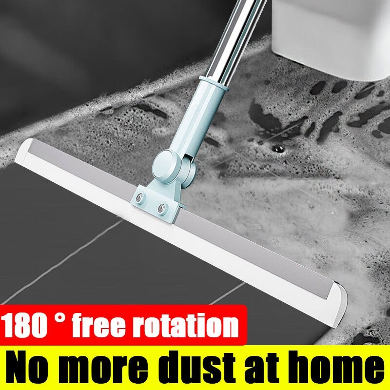 Magic Sweeper Broom Mop Floor Wiper Dust Scraper Silicone Glass Swiper ...