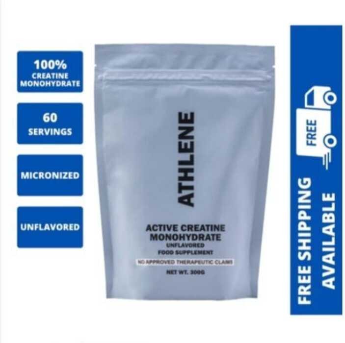 ACTIVE Creatine Monohydrate 100% Whey Protein Isolate Powder 300G 60 ...