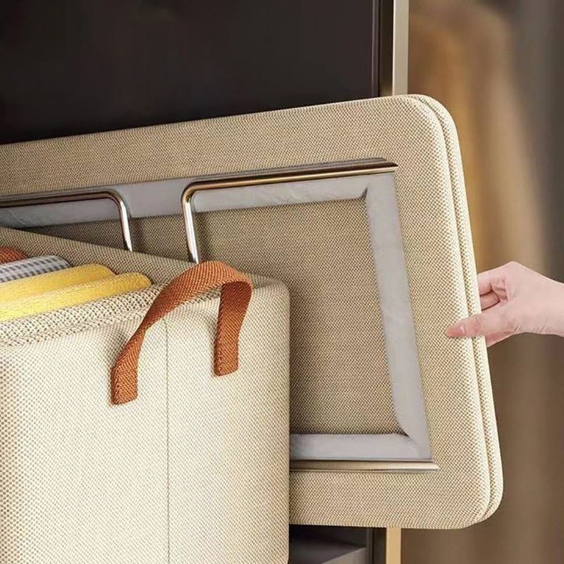 Foldable Large Iron Rack Clothes Storage Box Waterproof Wear-resistant ...