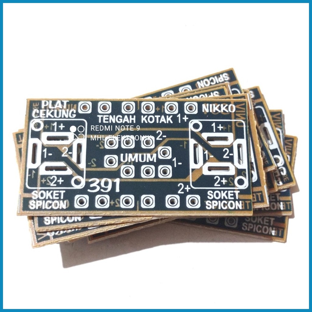 Pcb Plate Speakon Spicon Concave Speaker Box Type 391 NIKKO Check Size ...