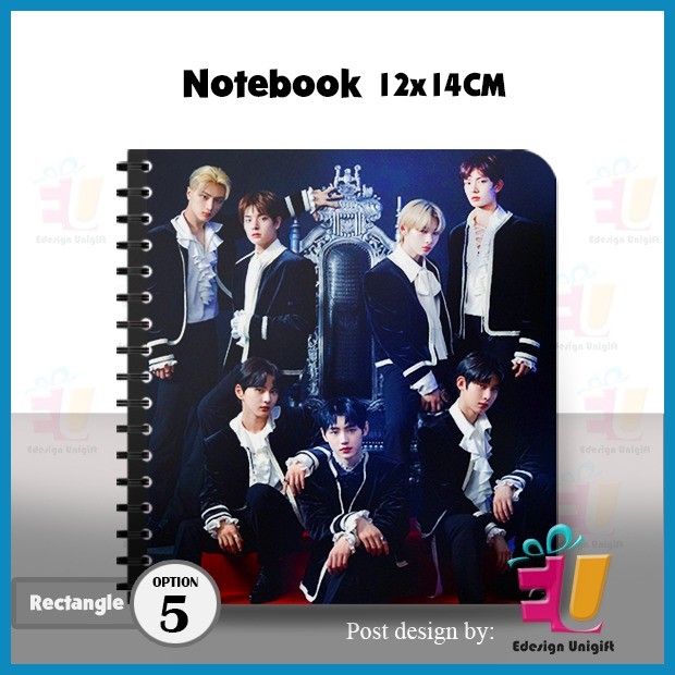 Enhypen Notebook / 12x14CM size /kpop idol / giveaways / gift ...