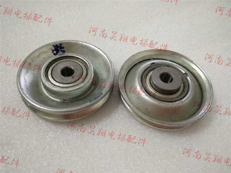 Xizi Otis rapid elevator sky door steel wire rope wheel 64 mm | Shopee ...