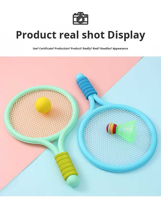 Badminton Children's Racket Set, Two Person Tennis Racket, Elementary ...