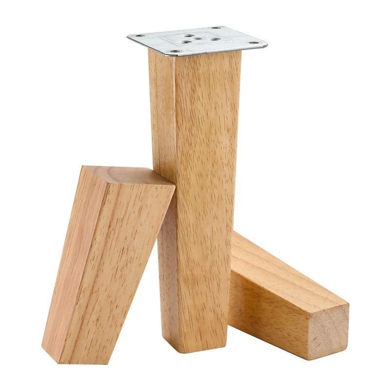 Square solid wood furniture table feet sofa legs increase sofa feet ...