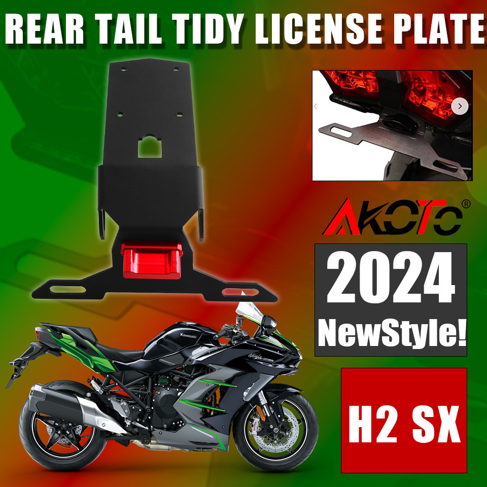 Motorcycles Tail Tidy Nse Plate Holder Turn Signal Lights For KAWASAKI ...