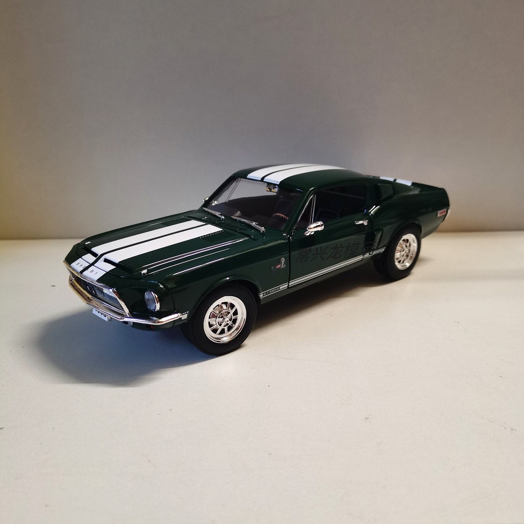 Blockbuster Roadhawk 1: 18 Ford Mustang 1968 SHELBY GT-500KR Alloy Car ...