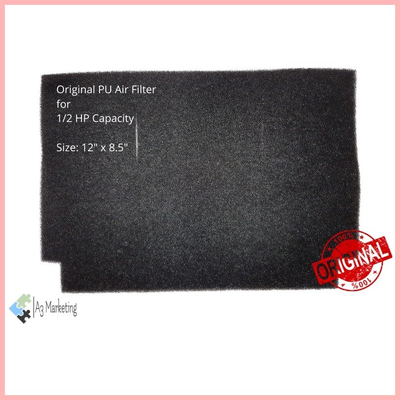 Original PU Aircon Filter for Carrier Optima and Aura + Capacity 1/2, 3 ...
