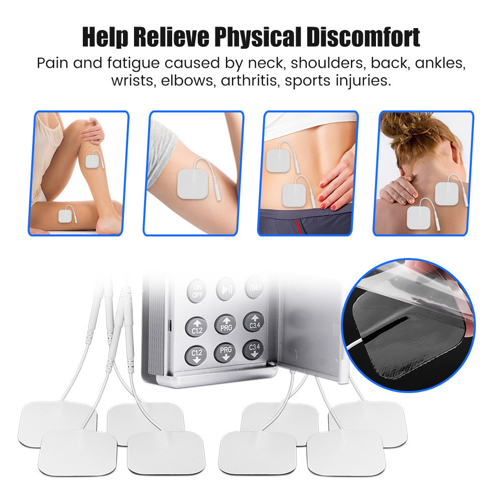SALORIE TENS/EMS/MASSAGE Electric Body Massager Digital For Back Neck ...