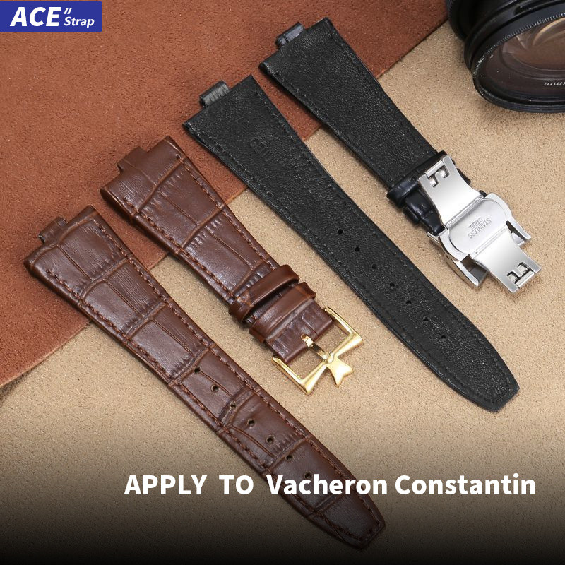 Apply To Vacheron Constantin VC45 Series Watch Leather Strap 8mm For ...