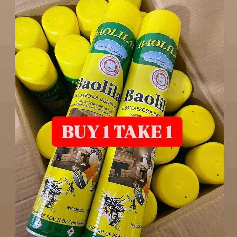 BUY 1 TAKE BAOLILAI Insect Killer Spray 750Ml Aerosol Insecticide ...