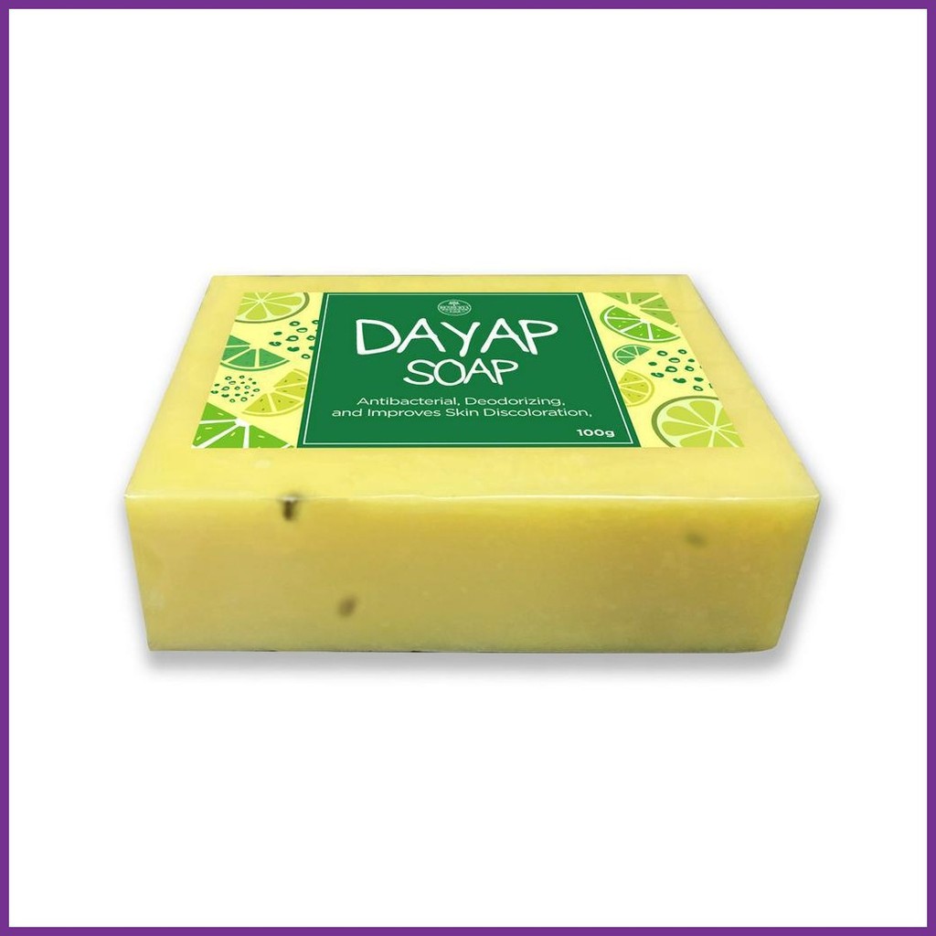 100% Bendurya Natural Deodorizing Dayap Soap with Real Calamansi Peel ...