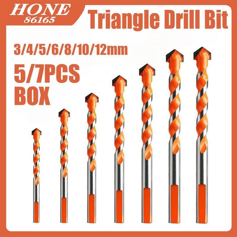 Deli Round Shank Electric Concrete Bit Twist Dl-Y0 Dl-Y1 Triangular ...