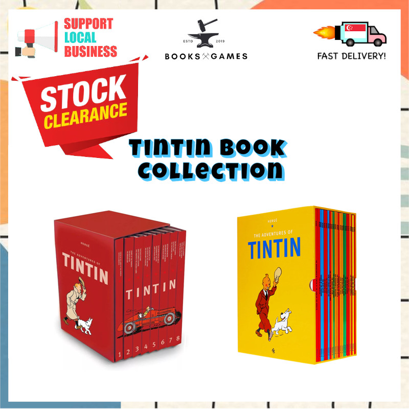 The Adventures of Tintin Series Box Set | Shopee Philippines