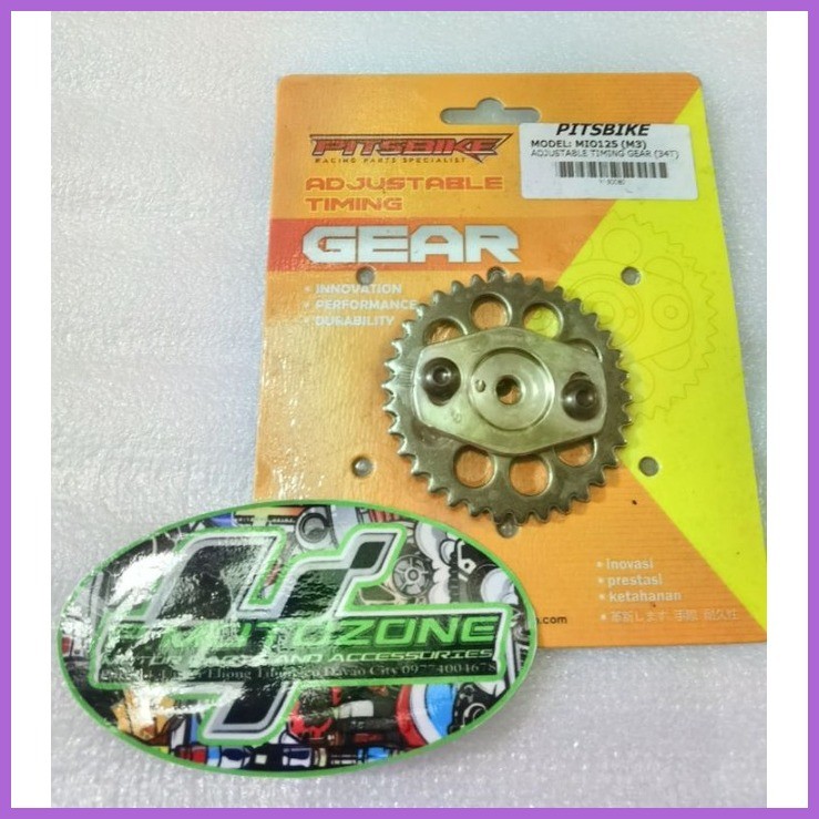 ∇ ㍿ Adjustable Timing Gear Mio Sporty/soulty, Smash 115, Xrm 125,Rs 125 ...
