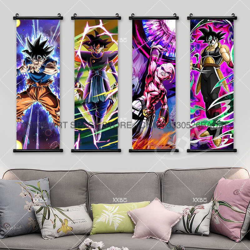 Ball Dragon DAIMA Hanging Painting Raditz Home Decoration Son Goku Wall ...