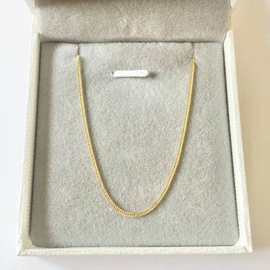Pawnable 18k Saudi Gold Japan Style Chain Necklace (New) | Shopee ...