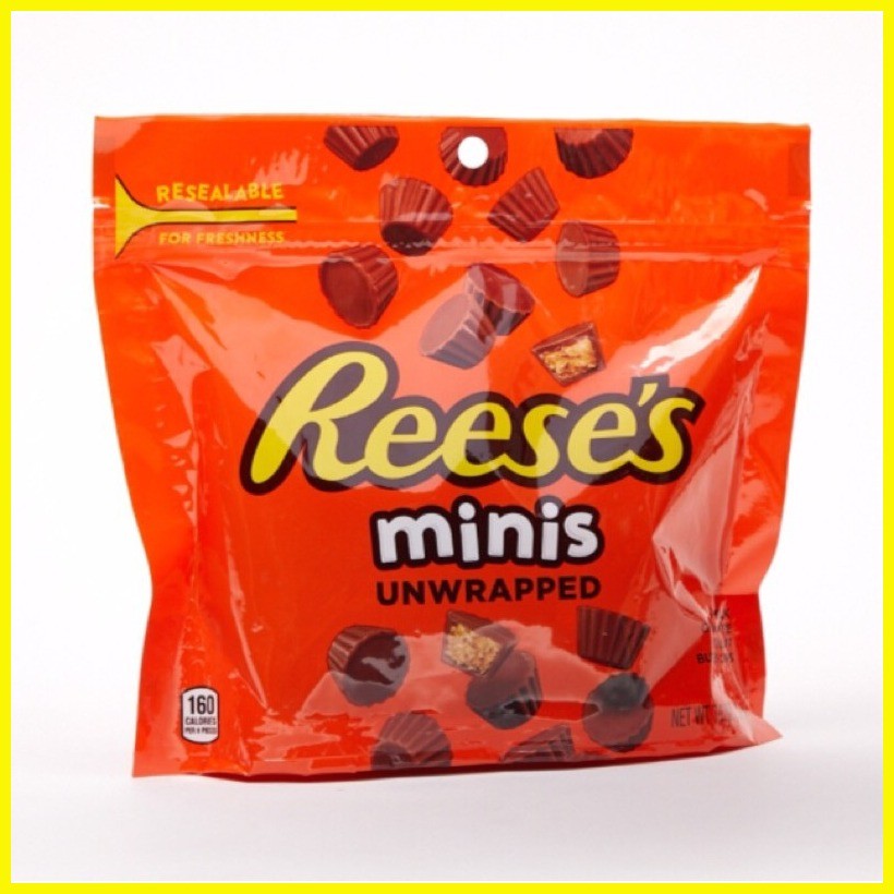 § Reese's Minis Unwrapped Milk Chocolate Peanut Butter Cup Candy 215g (on stock) | Shopee ...