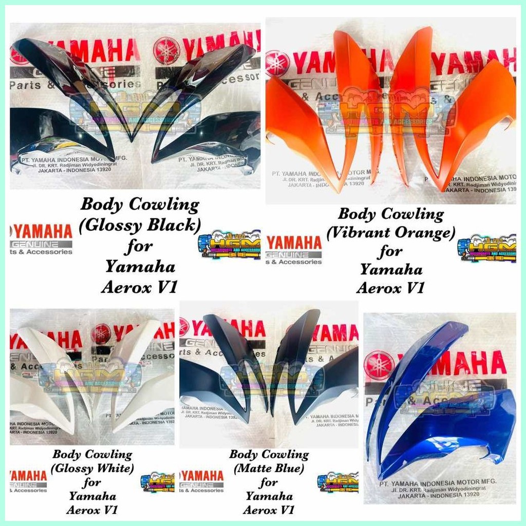 ☑ ⭐ ♞,♘,♙BODY COWLING FOR AEROX V1 | YAMAHA GENUINE PARTS | B65-F8351 ...