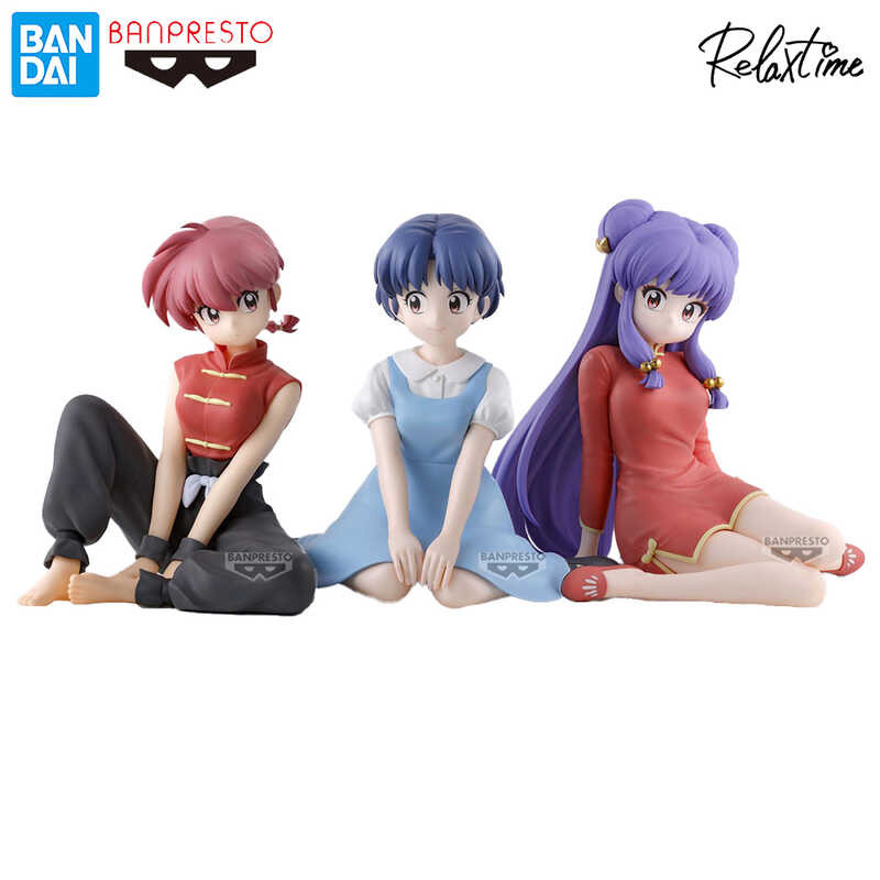 Original NEW Banpresto Relax Time Shampoo Tendou Akane & Saotome Ranma ...