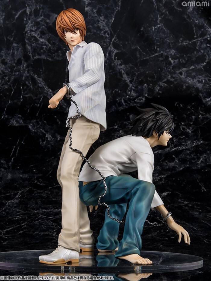 Anime Death Note L Lawliet Action Figure 1160 Yagami Light Figurine ...