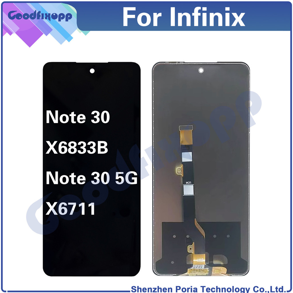 For 3 E39 Infinix Note 30 5G X6711 X6833 X6833b LCD Display Touch ...