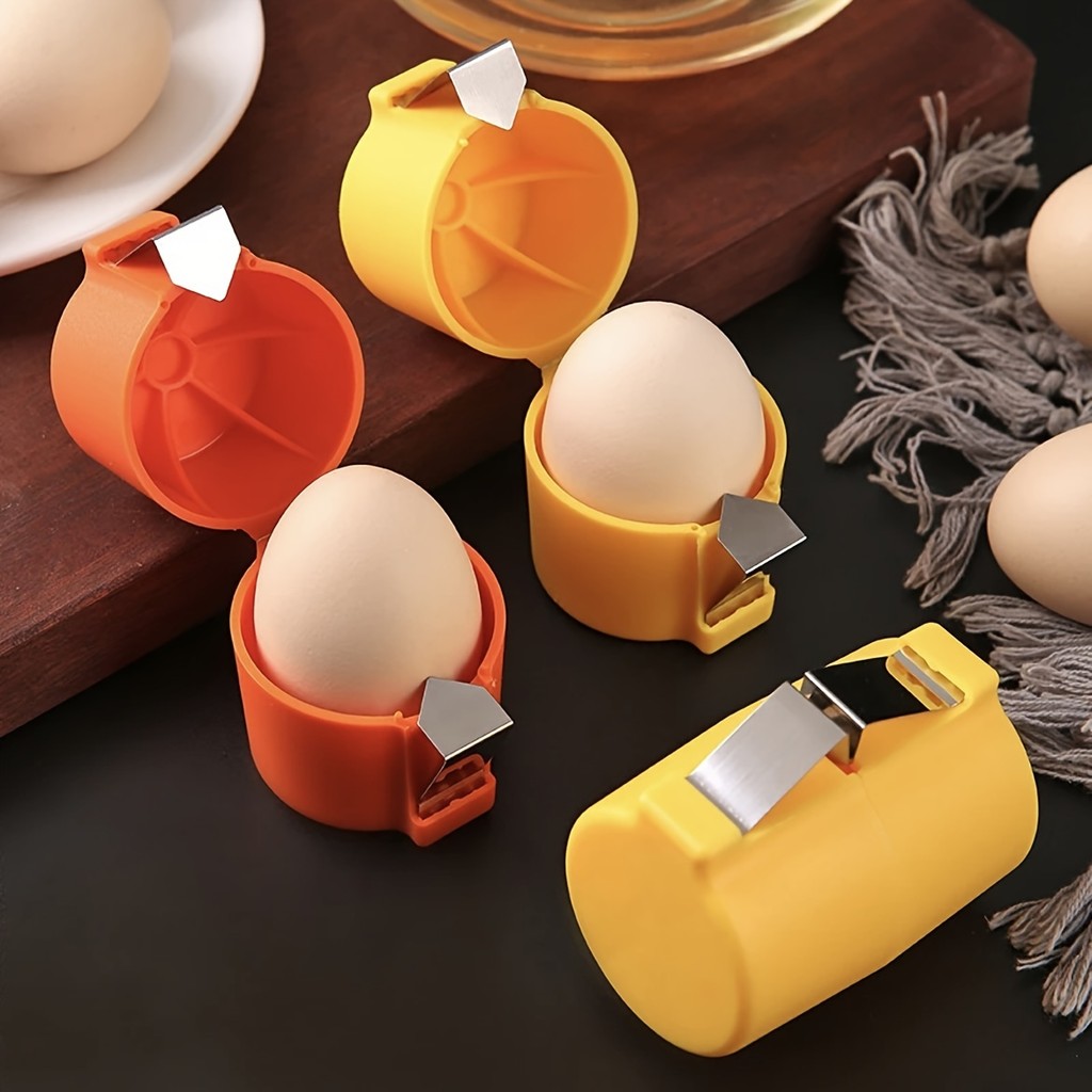 Easy-Clean Egg Shell Separator Quick Peel & Yolk Divider for Kitchen ...