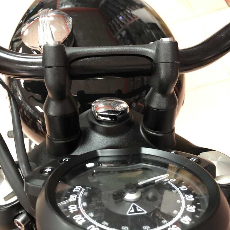 Motorcycle Ng Clamp Spacer Handlebar Lift LC 25Mm Para Sa Triumph ...