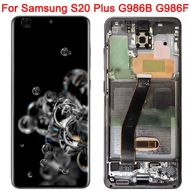 G986f Super Amoled For Samsung S20 Plus Sa Frame 6.7 Inch S20+ 5G Sm ...