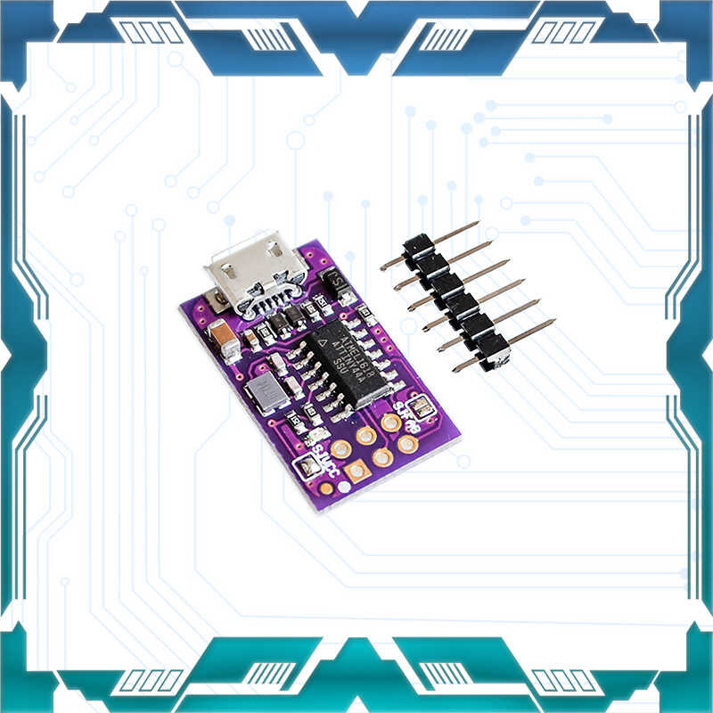 Micro USB Tiny AVR ISP ATtiny44 USBTinyISP Programmer | Shopee Philippines