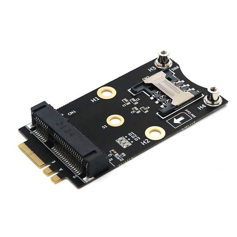 Adapter M.2 Mini PCIE Wireless Network To M2 NGFF Key A+E Wifi Raiser ...