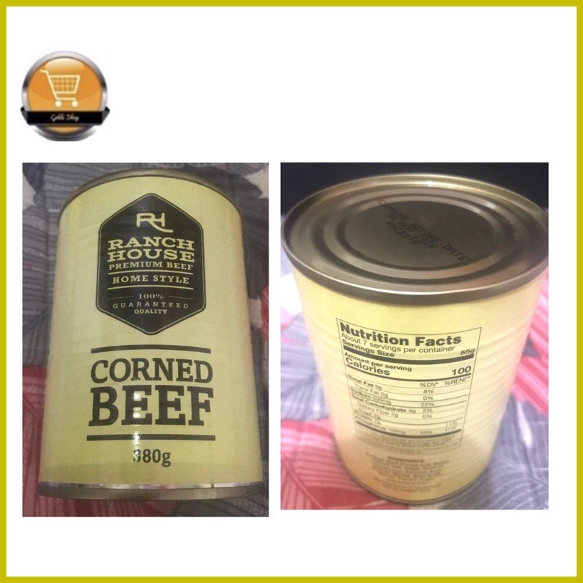 ♟ ♆ Ranch House Premium Corned Beef Home Style -380g | Shopee Philippines
