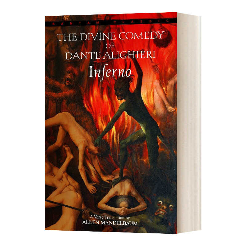Original English book Inferno Dante's Divine Comedy trilogy, Italian ...