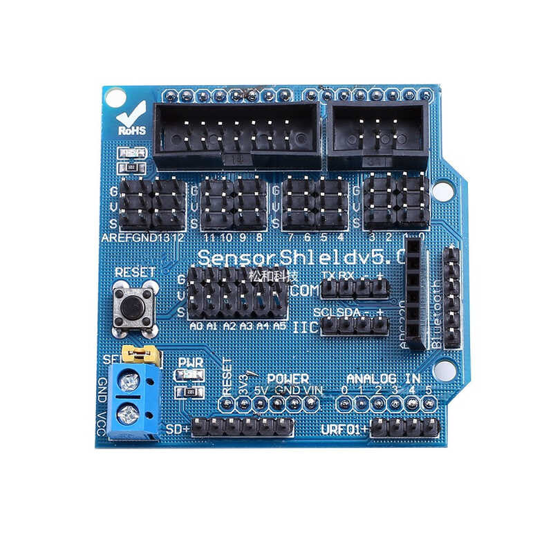 R3 V5.0 Sensor Expansion Board Sensor Shield V5.0 Robot Accessories ...