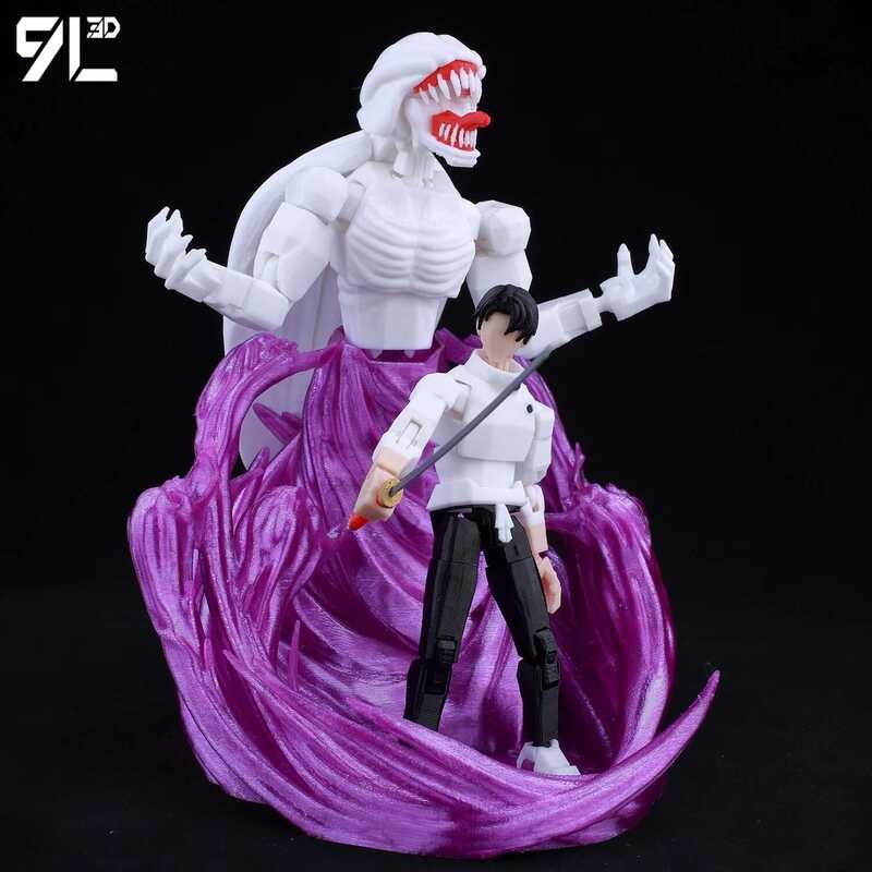 Printed 9L3d Anime Jujutsu Kaisen Sukuna Yuji Yuta Satoru Gojo Lucky ...