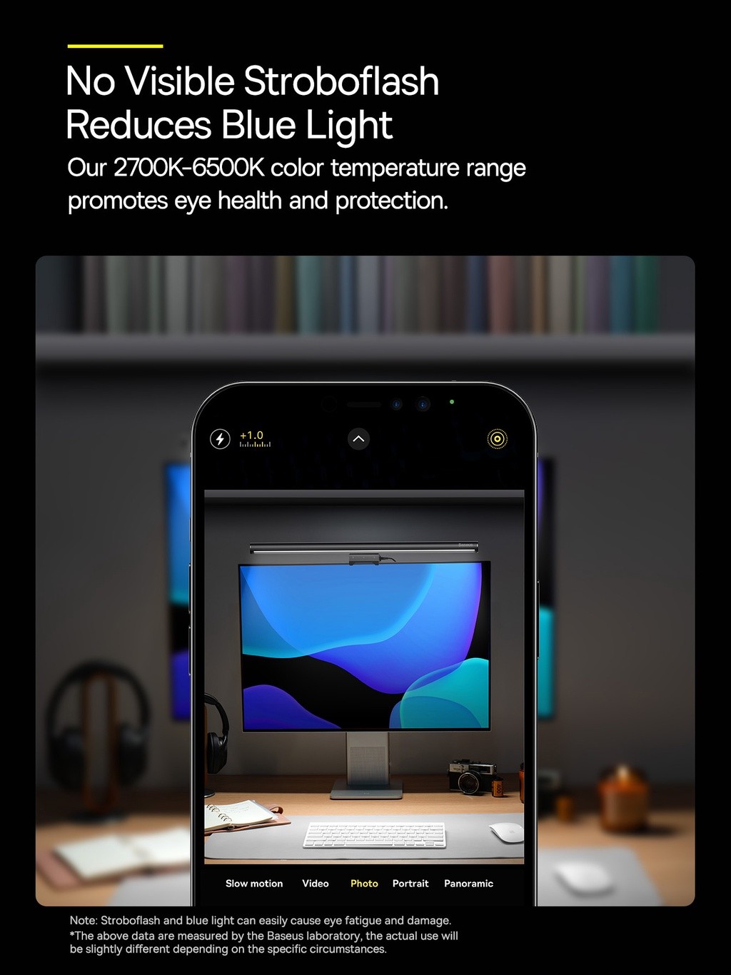 Baseus i-wok2 Series USB Asymmetric Light Source Screen Hanging Light ...