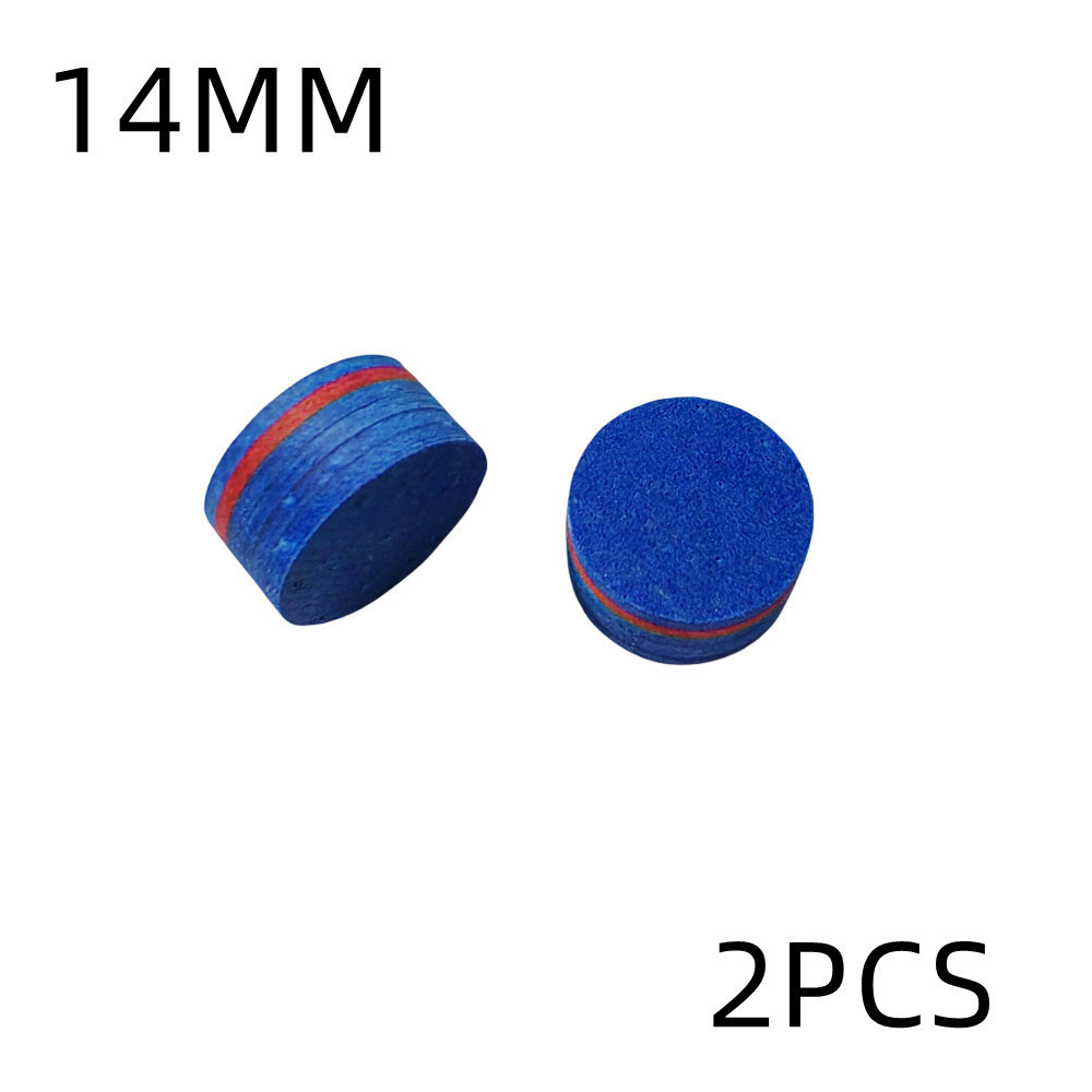 14mm Billiards Pool Cue Tips 6 Layers M Hardness For Tako Billiard Cue ...