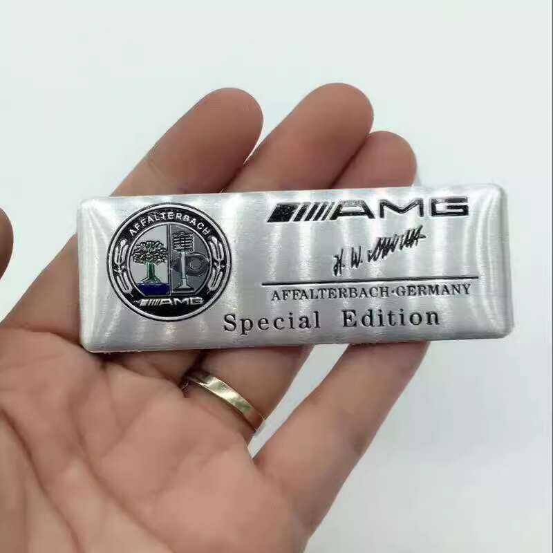 kotse AMG, aluminum, modified logo apple tree, label tatlong ...