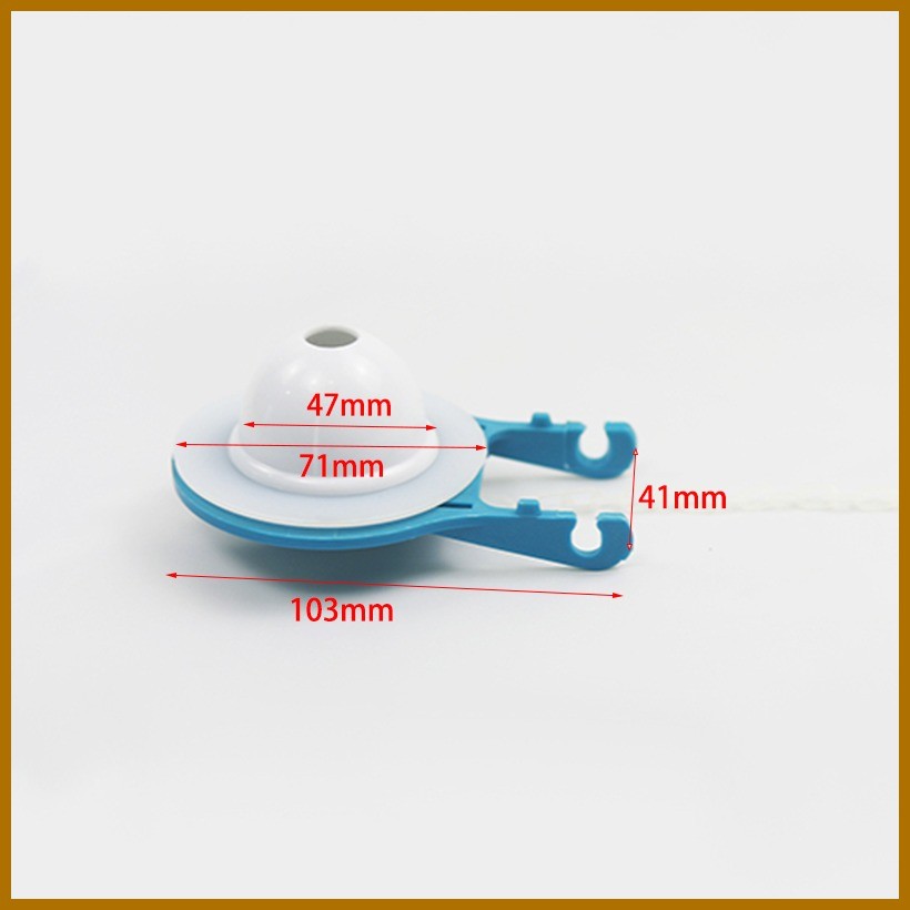 1Pcs Toilet Flapper Blue Float Float Racket Cover Water Counteractive ...