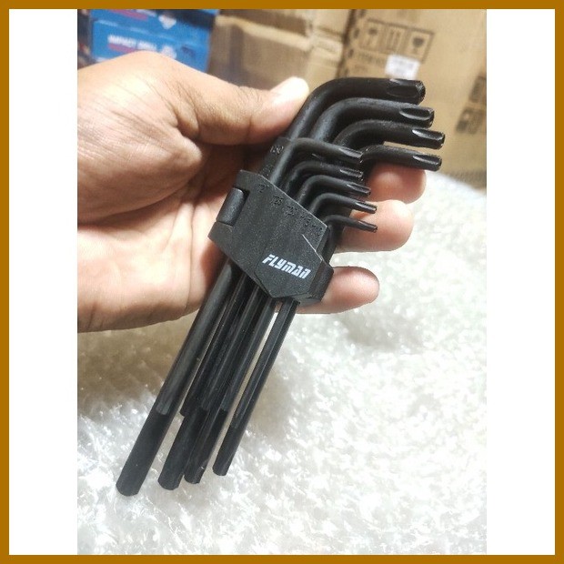 FLOWER TYPE ALLEN WRENCH SET ORIGINAL FLYMAN BRAND | Shopee Philippines