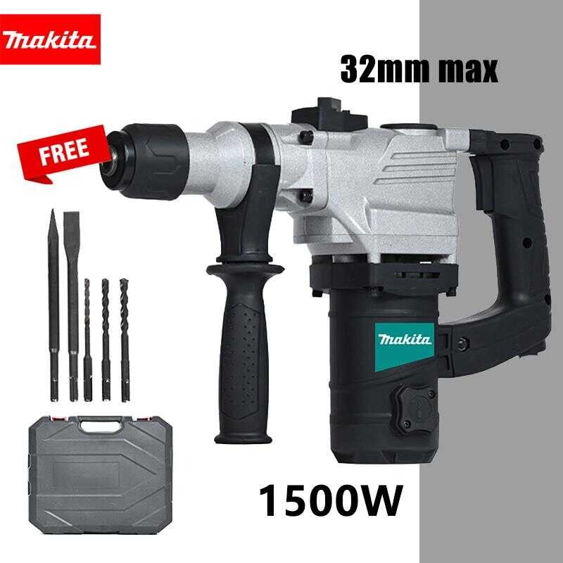 MAKITA Heavy Duty Chipping Gun Rotary Hammer Drill Concrete Breaker ...