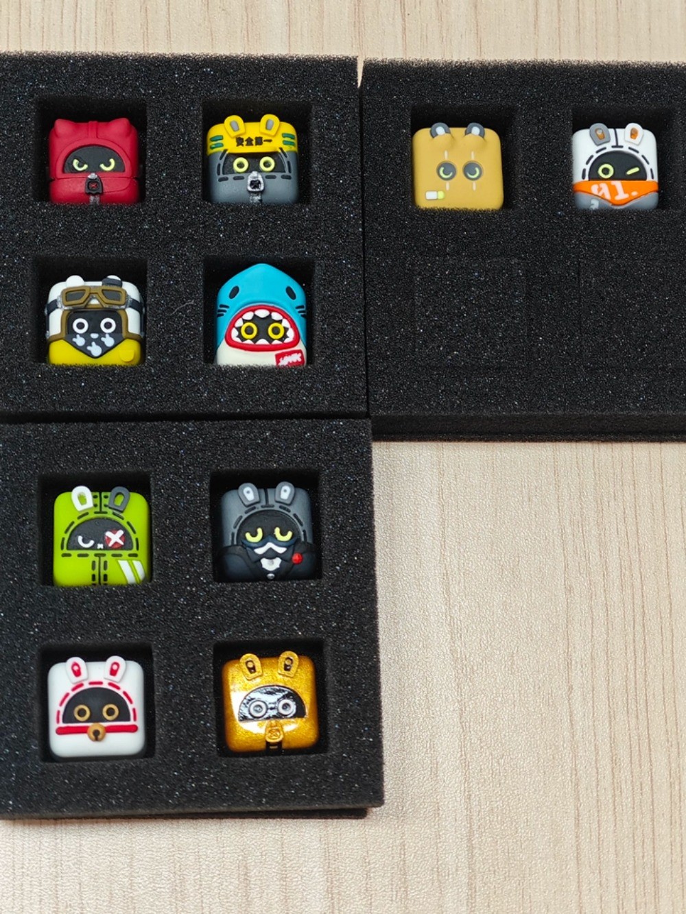The Bangboo Keycap 3D Creative Cute Cartoon MX Switch Mechanical ...