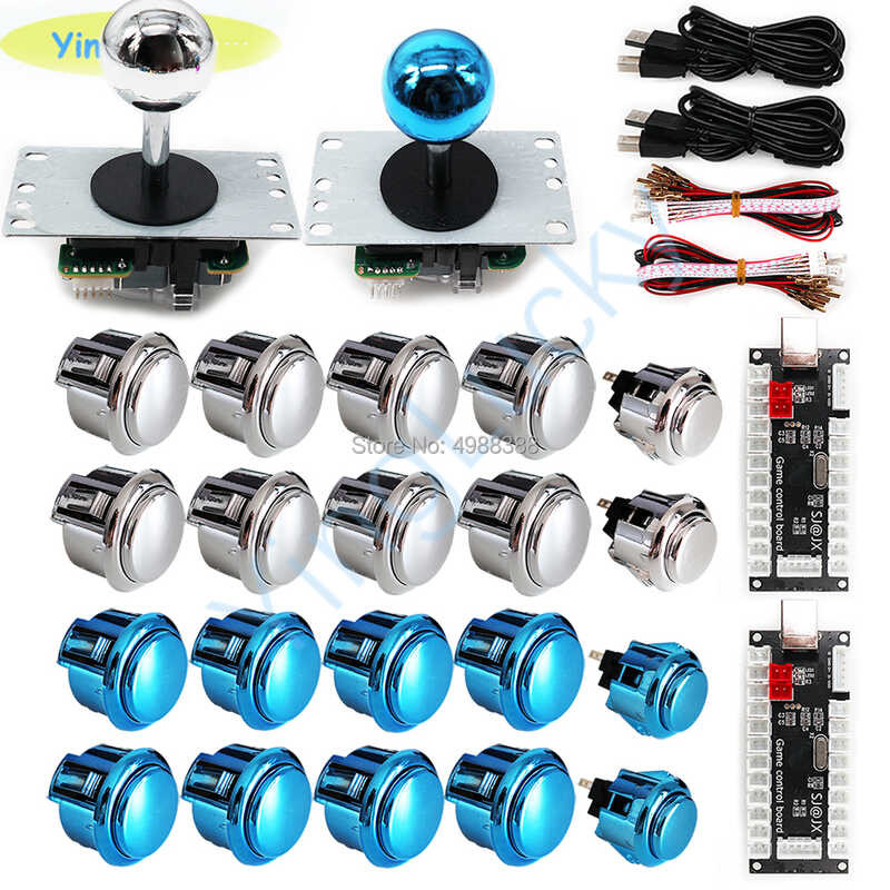 51A Joysticks Copy Sanwa Jlf-Tp-8Yt Joystick Obsj-30 Buttons USB Zero ...